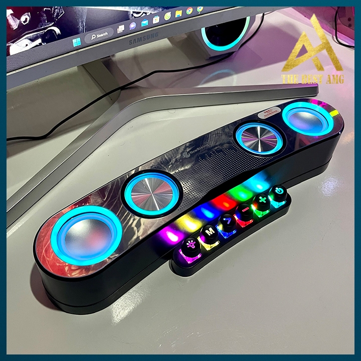 Loa Thanh Soundbar Bluetooth Gaming 10 Chế Độ Led RGB Soaiy SH39 - Loa ...