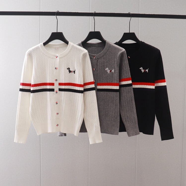 Áo Cardigan Len Thừng Thome ,Phối 2 Sọc ,Trẻ Trung ,Năng Động ...