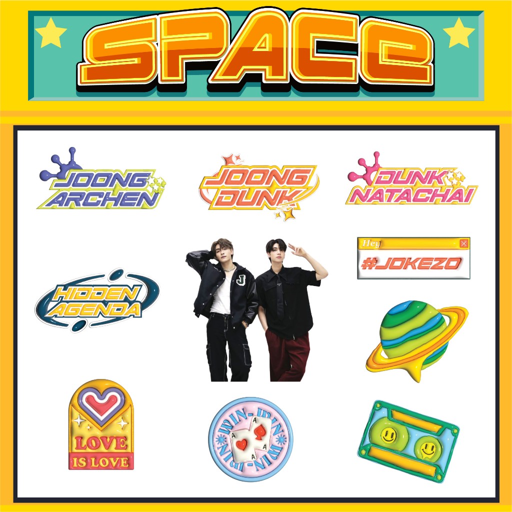 Space Sticker 3D Joong - Dunk | Shopee Việt Nam