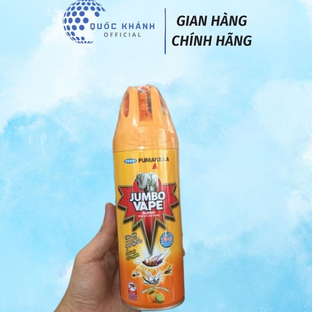 Bình Xịt Muỗi & Côn Trùng 2 Vòi Jumbo Vape Chai 600ml | Shopee Việt Nam