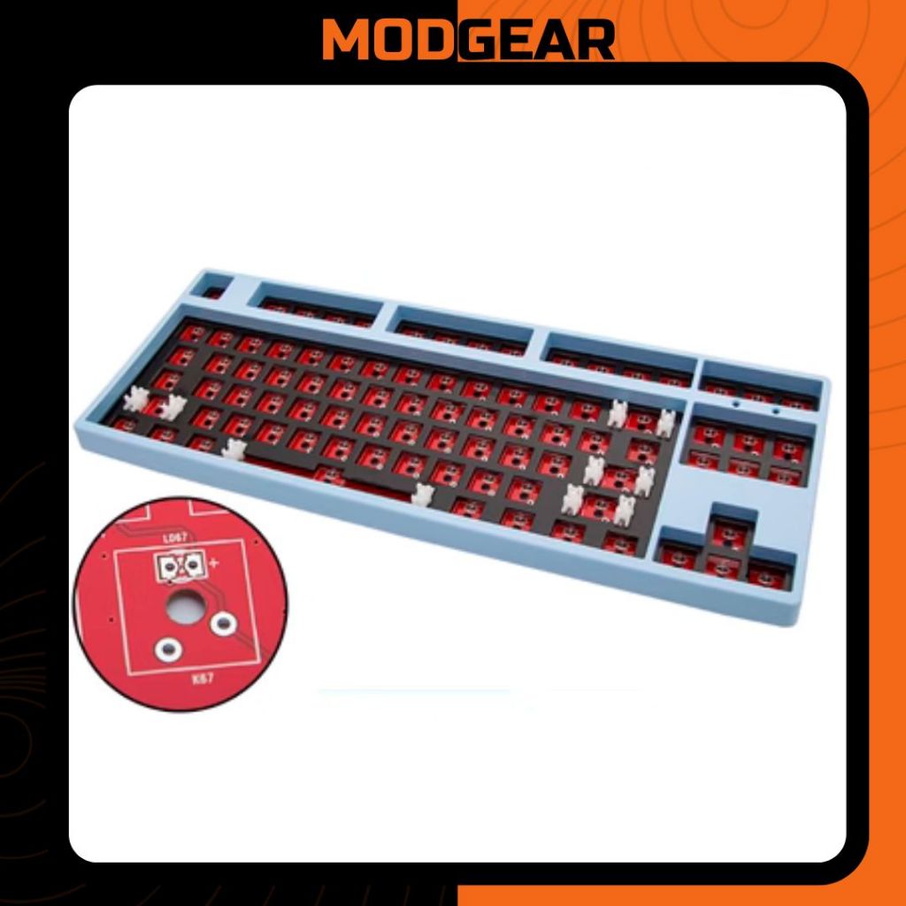 Kit bàn phím cơ có dây TKL 87 giá rẻ (tự build, không có hotswap) | Kit ...