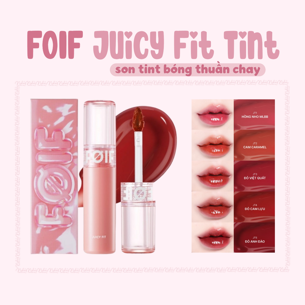 Son FOIF Juicy Fit Tint 3g | Shopee Việt Nam