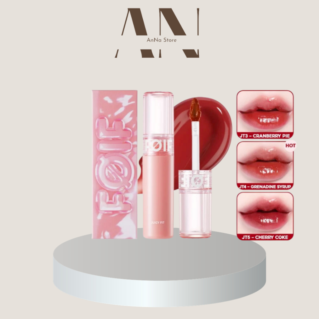 [FOIF by Merzy] Son Tint Bóng Thuần Chay, Ẩm Mọng, Bền Màu FOIF Juicy ...
