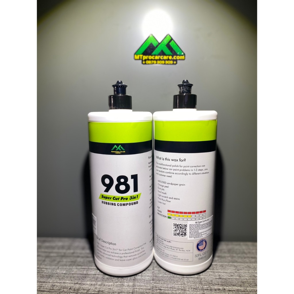 Bát đánh bóng 3in1 Super Cut Pro 981 (1lit) | Shopee Việt Nam