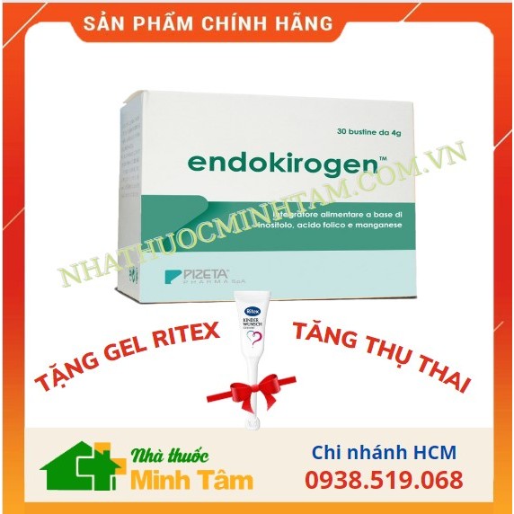 ENDOKIROGEN [Tặng Quà] Bổ trứng, Tăng khả năng thụ thai, Giải pháp tối ...