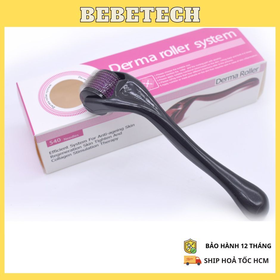 Kim tay tím 540 đầu Derma roller system dùng spa thẫm mỹ | Shopee Việt Nam