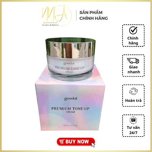 Kem Dưỡng trắng Ốc Sên Goodal Premium Snail Tone Up Cream 30ml | Shopee ...