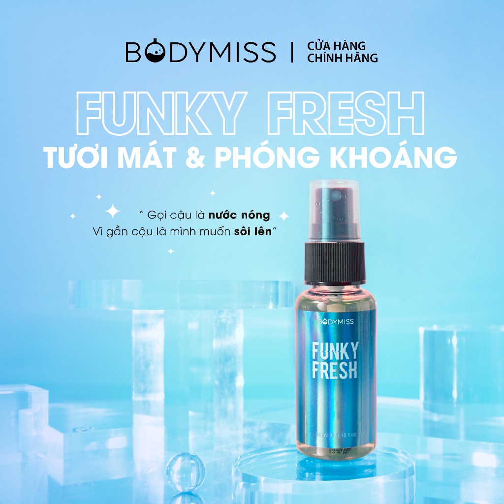 Body Mist Xịt Thơm Toàn Thân Funky Fresh Năng Động Tươi Mát Lưu Hương ...