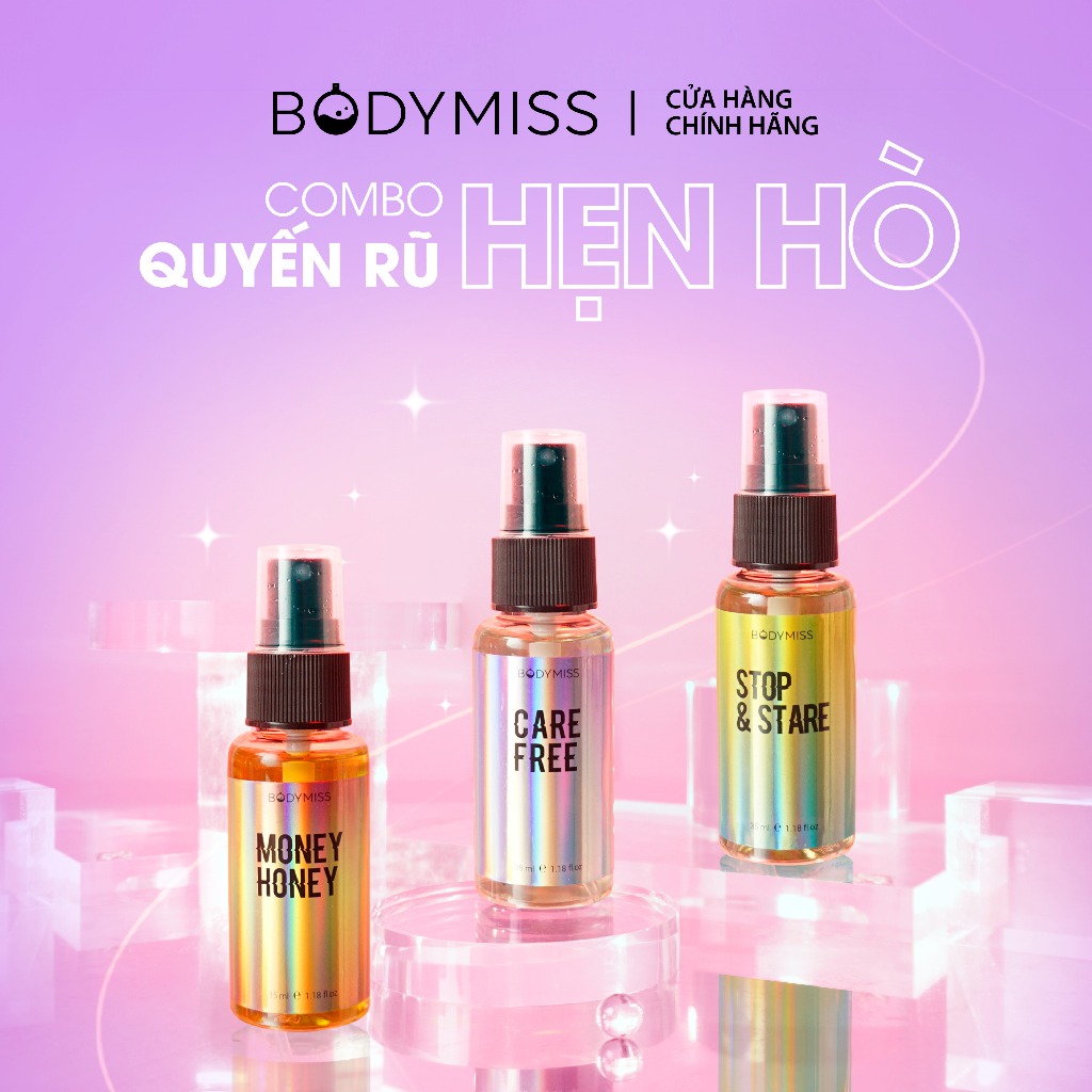[COMBO NỮ] Body Mist Nữ Xịt Thơm Toàn Thân Quyến Rũ Money Honey, Stop ...