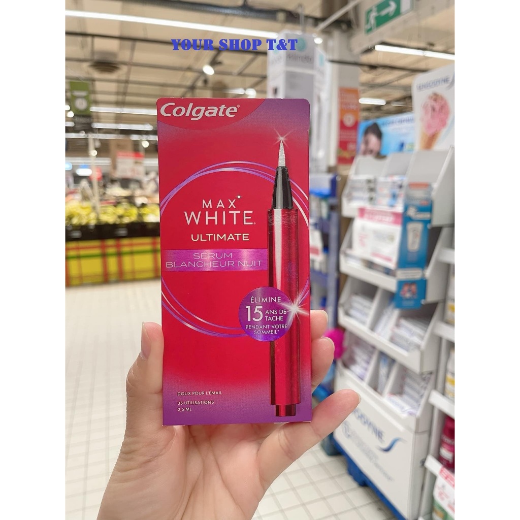 [Hàng Pháp] Bút Làm Trắng Răng Qua Đêm Colgate Max White Ultimate Sử ...