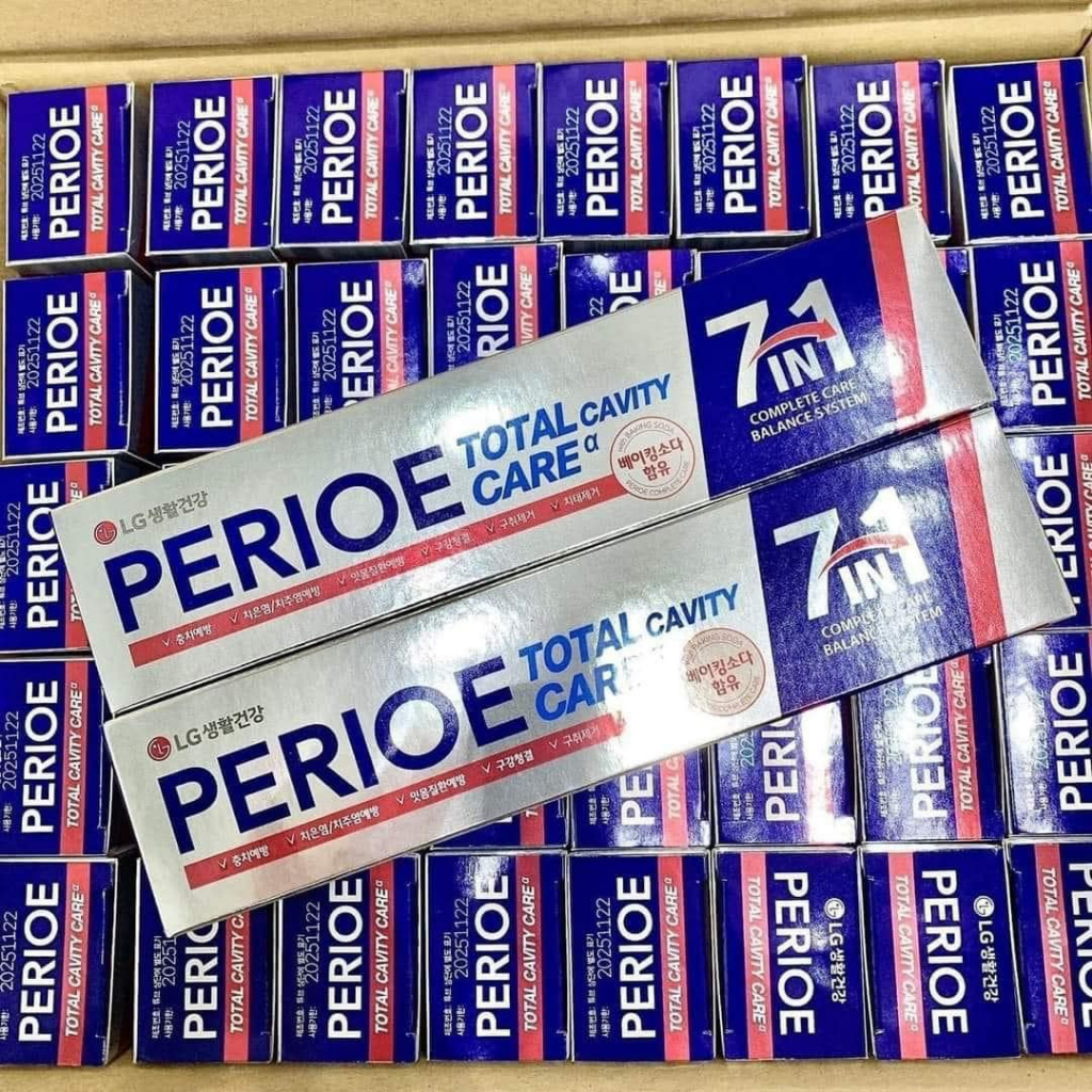 [Hàng Chính Hãng] Kem Đánh Răng Perioe Total Cavity Care Toothpaste ...