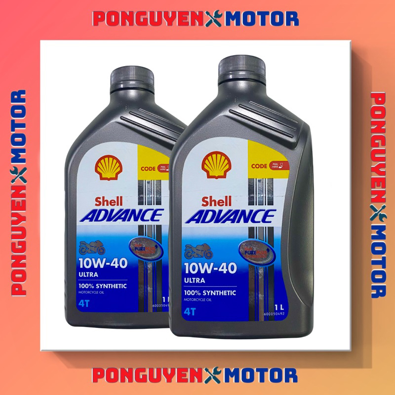 DẦU NHỚT CAO CẤP SELL ADVANCE 4T ULTRA 10W-40 (1 LÍT) DÀNH CHO XE SỐ VÀ CÔN TAY | Shopee Việt Nam