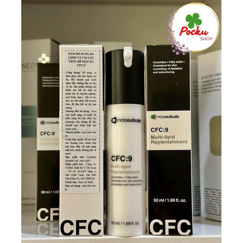 [ CÔNG TY] CFC:9 Multi-lipid Replenishment – Kem dưỡng bổ sung đa lipid và tái cấu trúc bề mặt ...