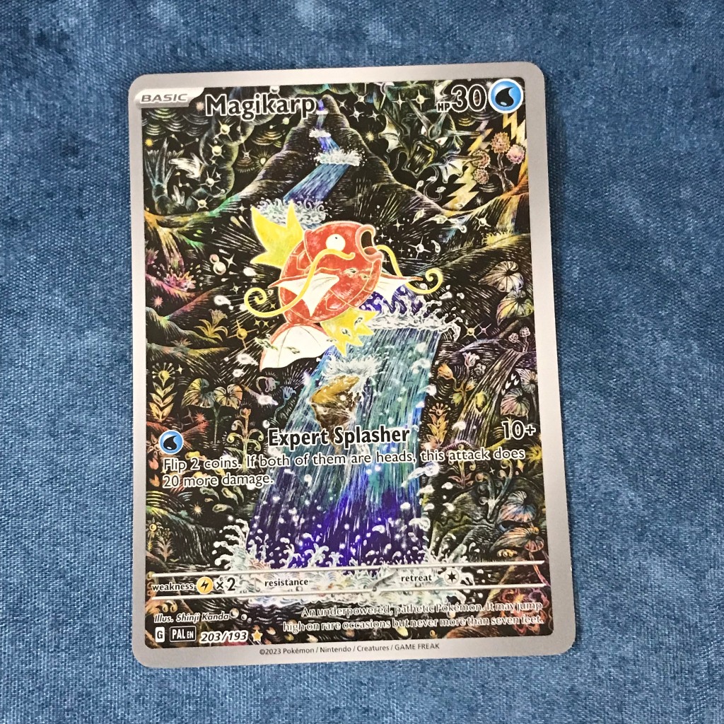 Thẻ hình Pokemon Magikarp 203/193 Illustration Rare chính hãng - Lá bài ...