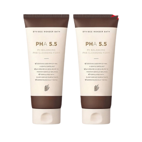 Sữa rửa mặt BYVIBES WONDER BATH PHA 5.5 PH Balancing PHA Cleansing Foam 130ml | Shopee Việt Nam