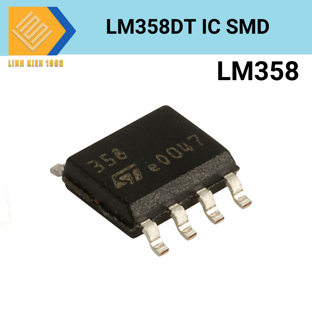 IC OPAMP LM358 SMD chân dán | Shopee Việt Nam