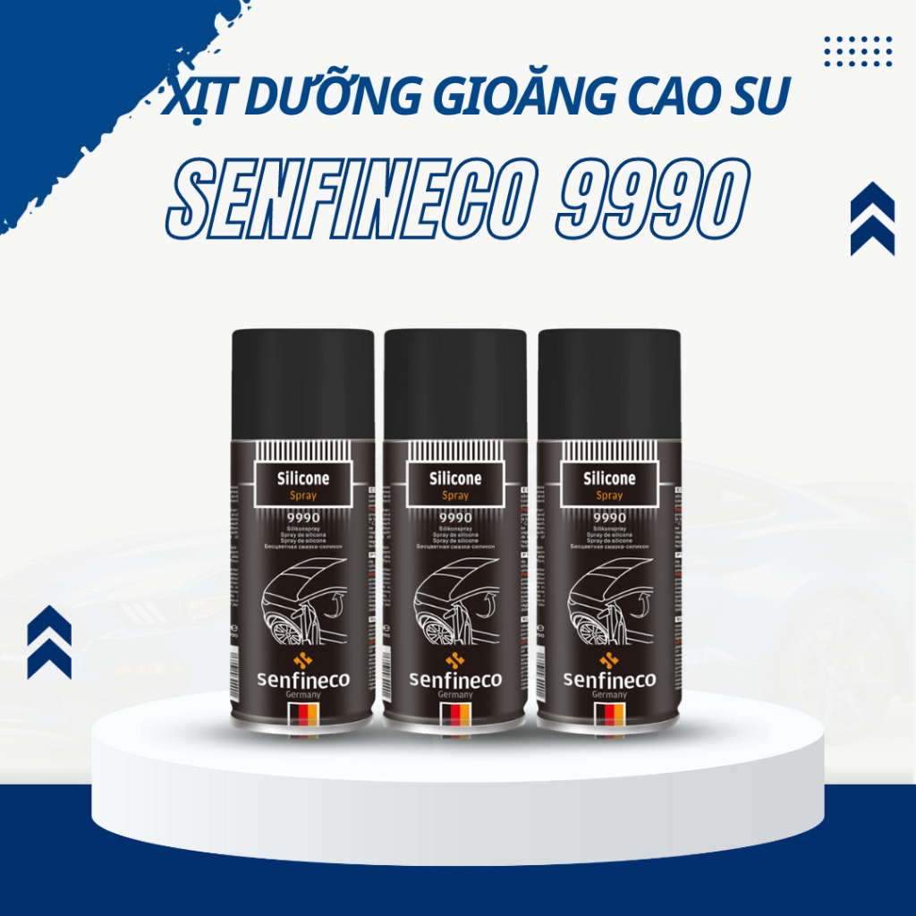 Xịt dưỡng gioăng cao su bôi trơn gioăng, chống kẹt cửa kính ô tô ...