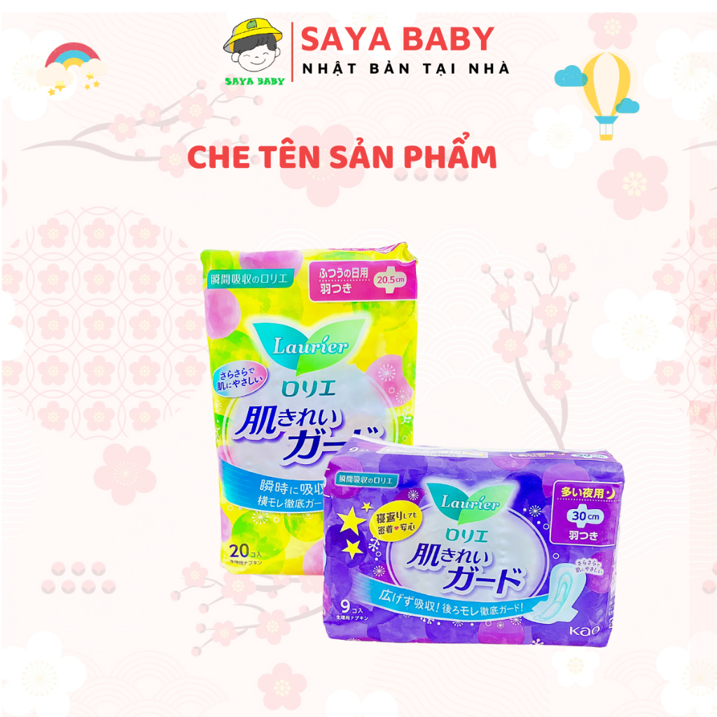 Băng vệ sinh Laurier, bvs nội địa Nhật Bản ban ngày ban đêm chống tràn ...