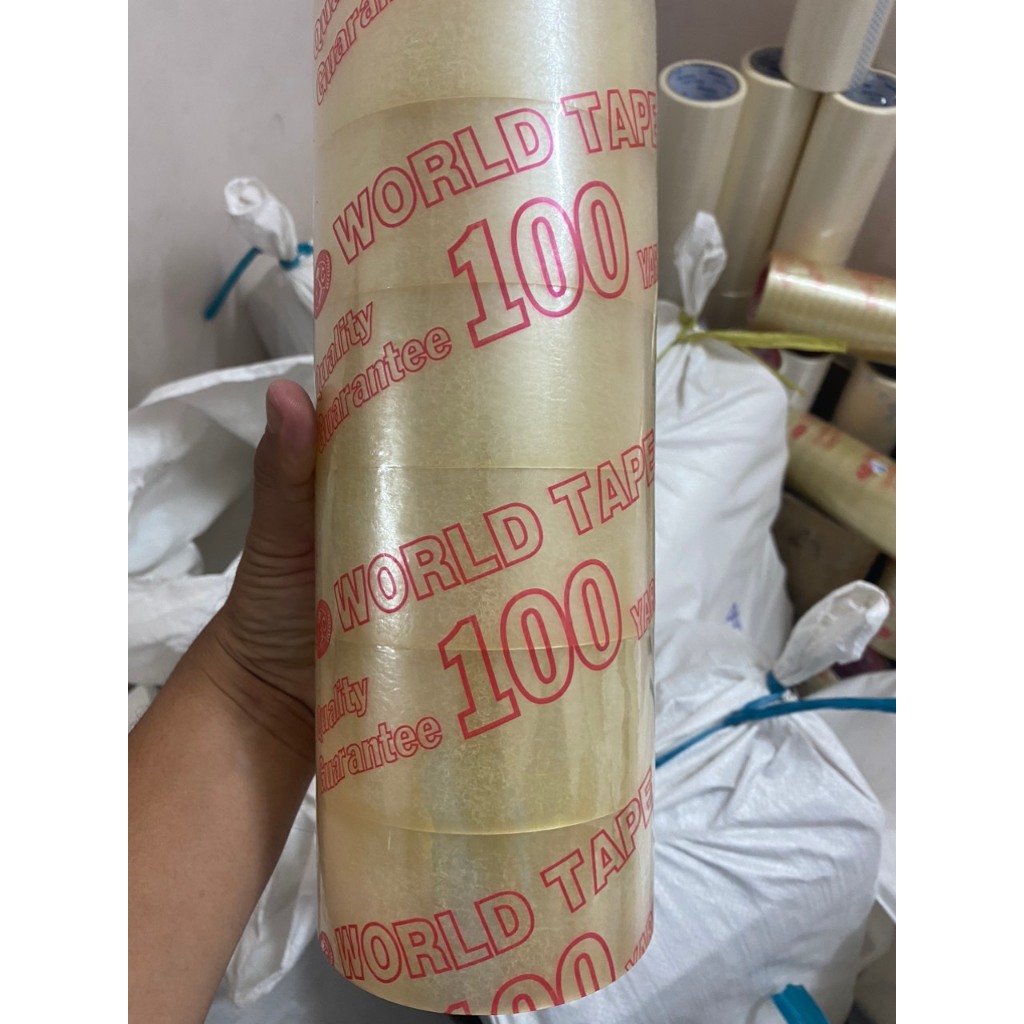 Băng Keo Trong Đục 100y 1 cây 6 cuộn | Shopee Việt Nam