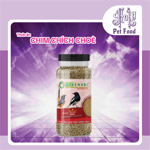 Thức ăn Chim CHÍCH CHÒE, White-Rumped Shama - hộp 280g - Phong độ, Mượt ...