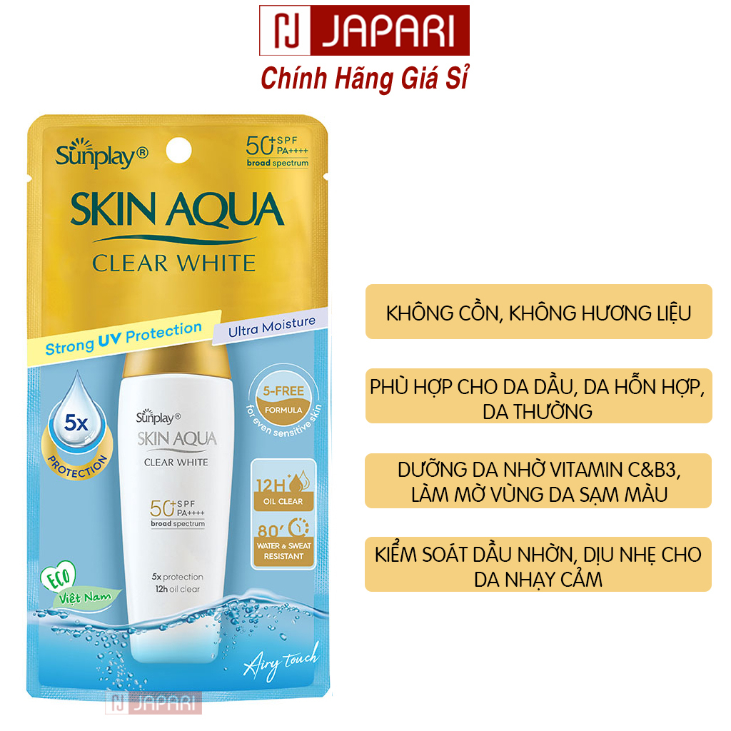 [CHÍNH HÃNG] Kem Chống Nắng Sunplay Skin Aqua Cho Da Mặt, Toàn Thân Kcn ...