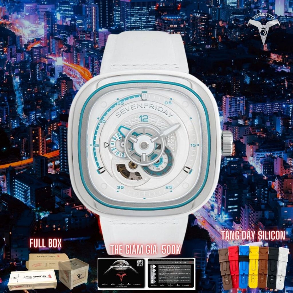 Đồng Hồ Cơ Nam Sevenfriday P3C/10, Máy Miyota Nhât Bảo Hành 2 Năm, Full ...