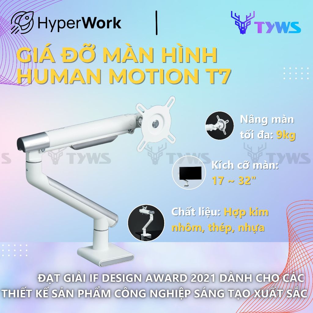Giá Đỡ Màn Hình Human Motion T7 HM-T7 | Shopee Việt Nam