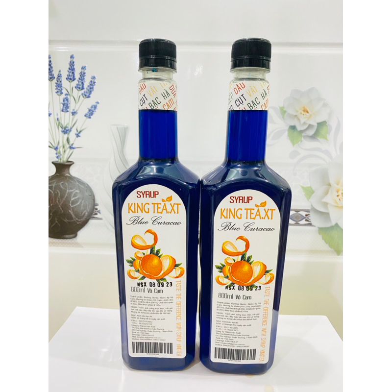 Siro Vỏ Cam KINGTEA.XT ( Chai Nhựa)-Chai 800ml | Shopee Việt Nam