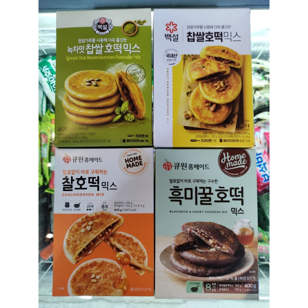 Bột làm bánh hotok hàn quốc 400g - 호떡 믹스 | Shopee Việt Nam