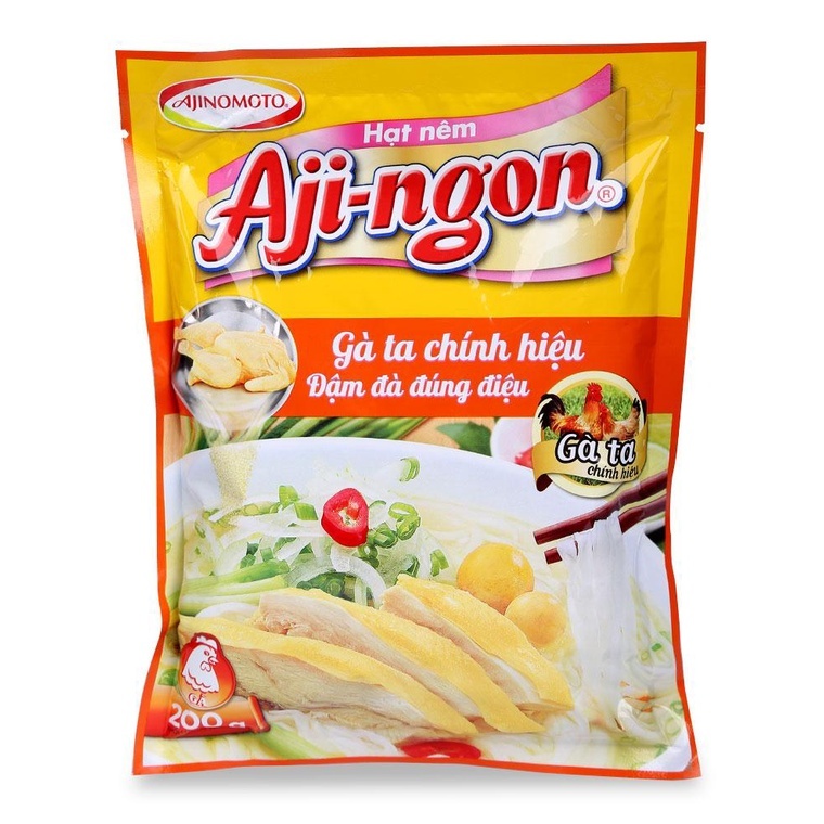 Hạt nêm Ajingon gà ta chính hiệu 200g/vedan xuong hầm 400g | Shopee ...