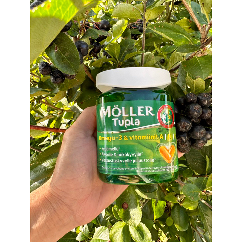 Omega3 Tim mạch Möller vitamin ADE cho người lớn hỗ trợ tim mạch giảm ...