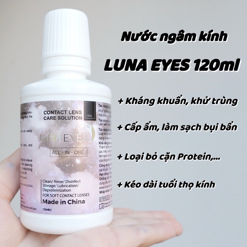 Nước ngâm lens NANA EYES 120ml - dành cho kính áp tròng | Shopee Việt Nam