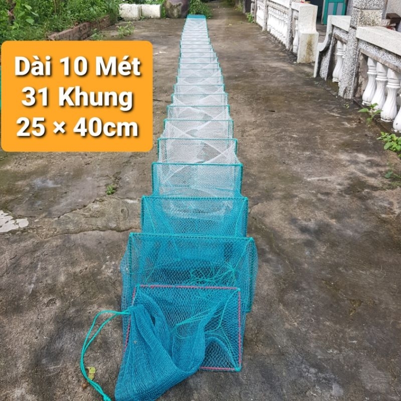 [DÀI 10 MÉT] Lú Dây, Lồng Bát Qu.ái Chỉ Nong 31 Khung, Lổ 1.8 Phân, Cao ...
