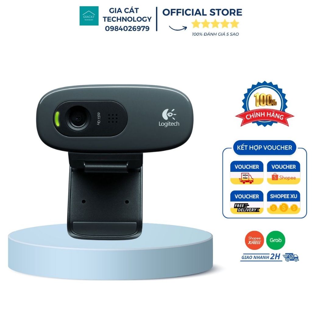 Webcamlaptop kèm mic Logitech C270 HD full hd 1080 chất lượng cao ...