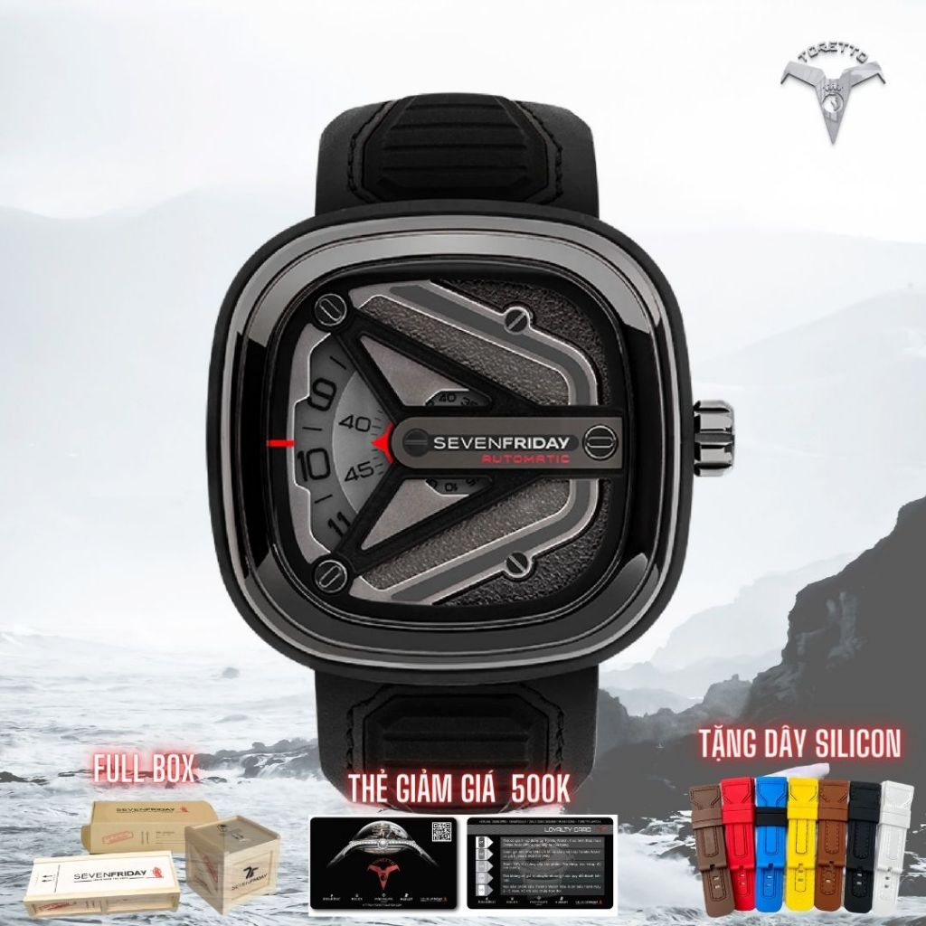 Đồng Hồ Cơ Nam Sevenfriday M3/01, Máy Miyota Nhât Bảo Hành 2 Năm, Full ...