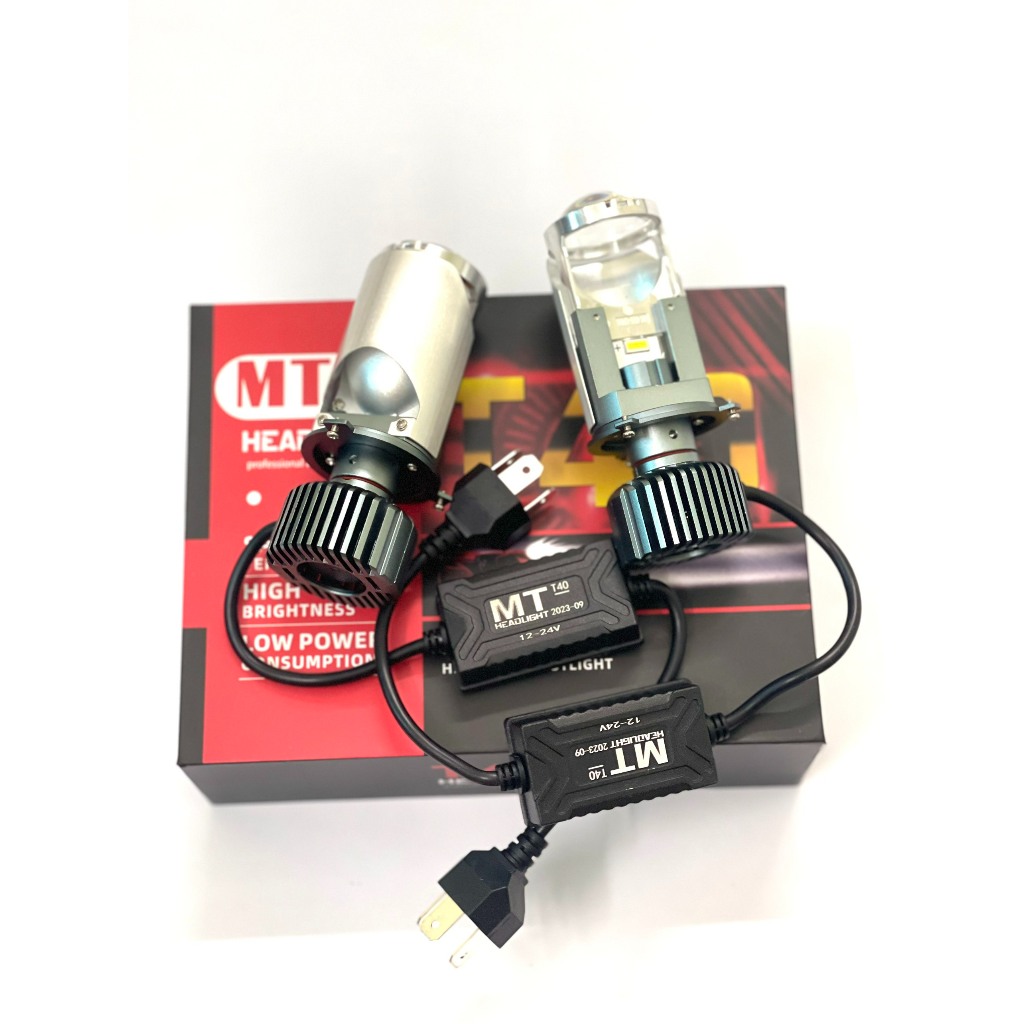 Đèn Pha LED Bi Cầu Mini H4 T40/F40 ( New ) Công Xuất 40w Lắp Ô tô, Xe ...