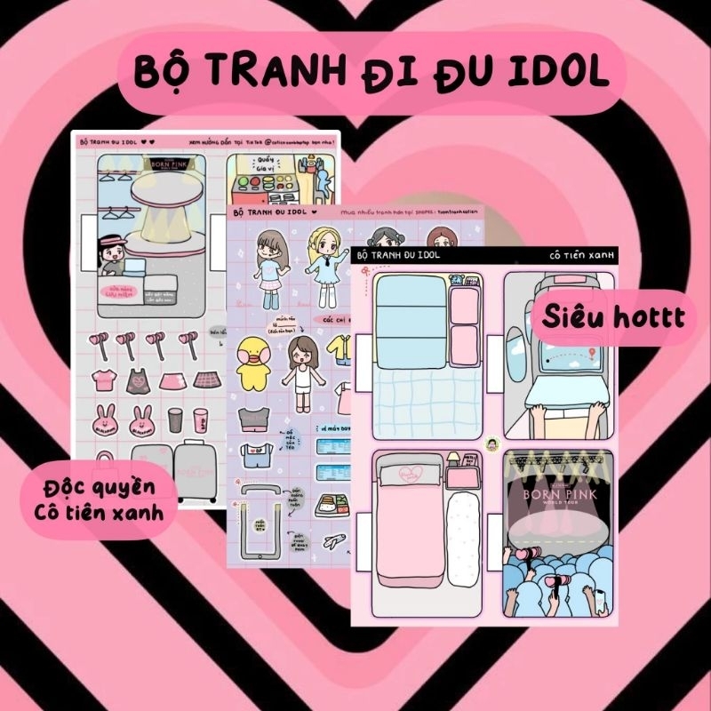Cô tiên xanh - bộ Đi đu idol - Blackpink | Shopee Việt Nam