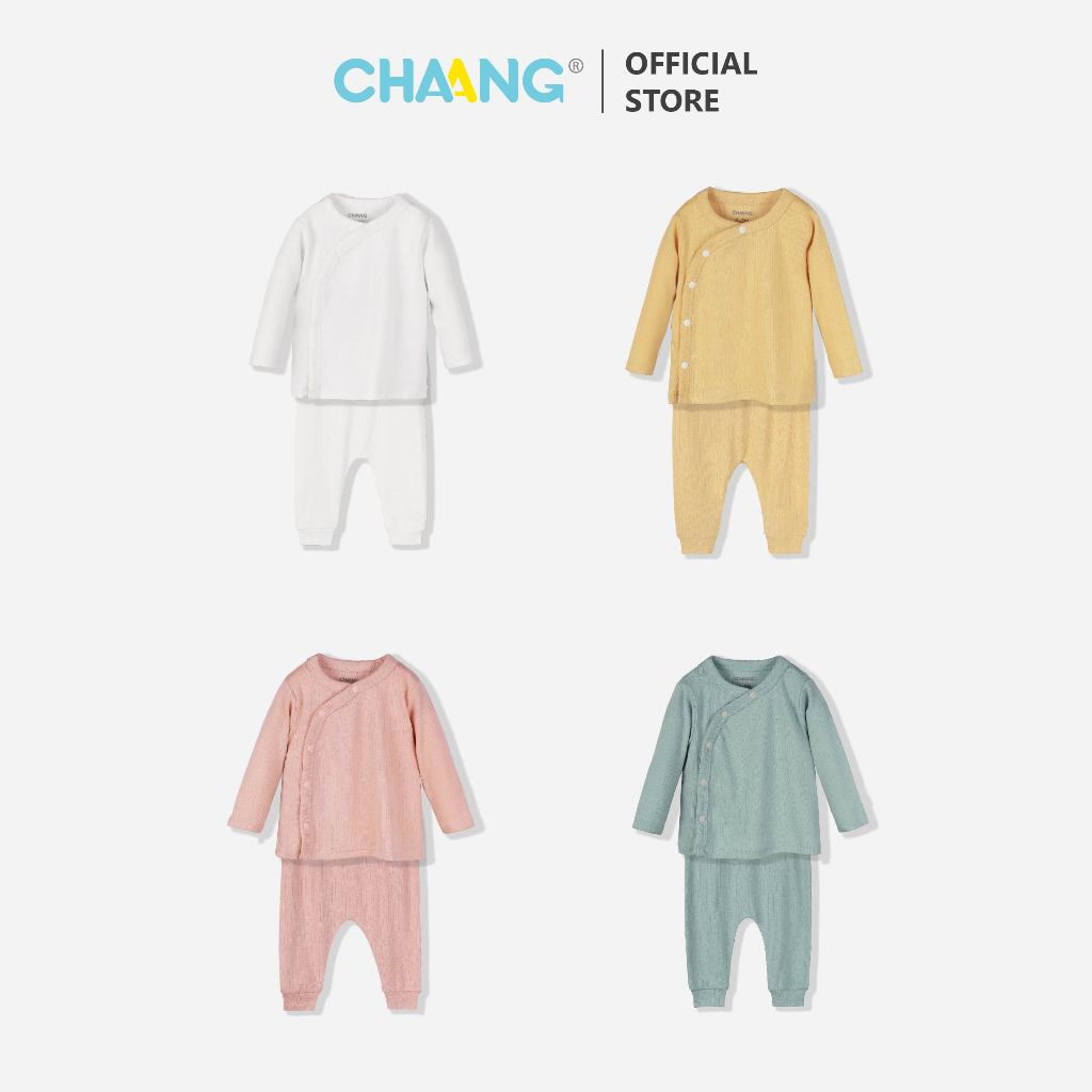 [CHAANG] Bộ quần áo dài cúc chéo thu đông Music Chaang | Shopee Việt Nam