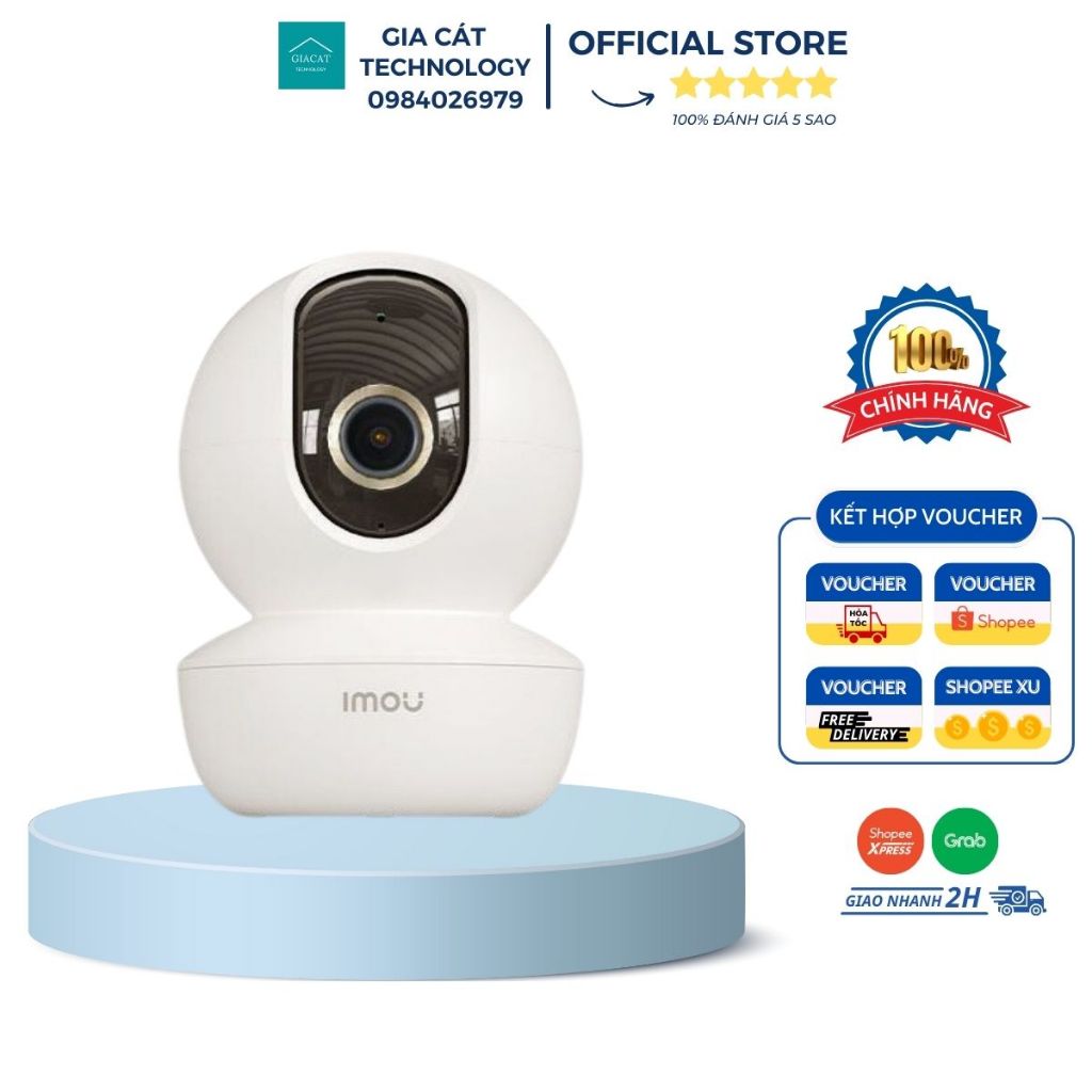 Camera không dây Imou IPC-A23EP/H265/2M tích hợp trí tuệ nhân tạo thông ...