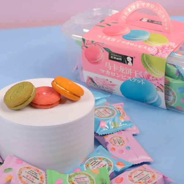 Bánh Quy Macaron Pamiriter Đài Loan Hộp Nhựa 150g | Shopee Việt Nam