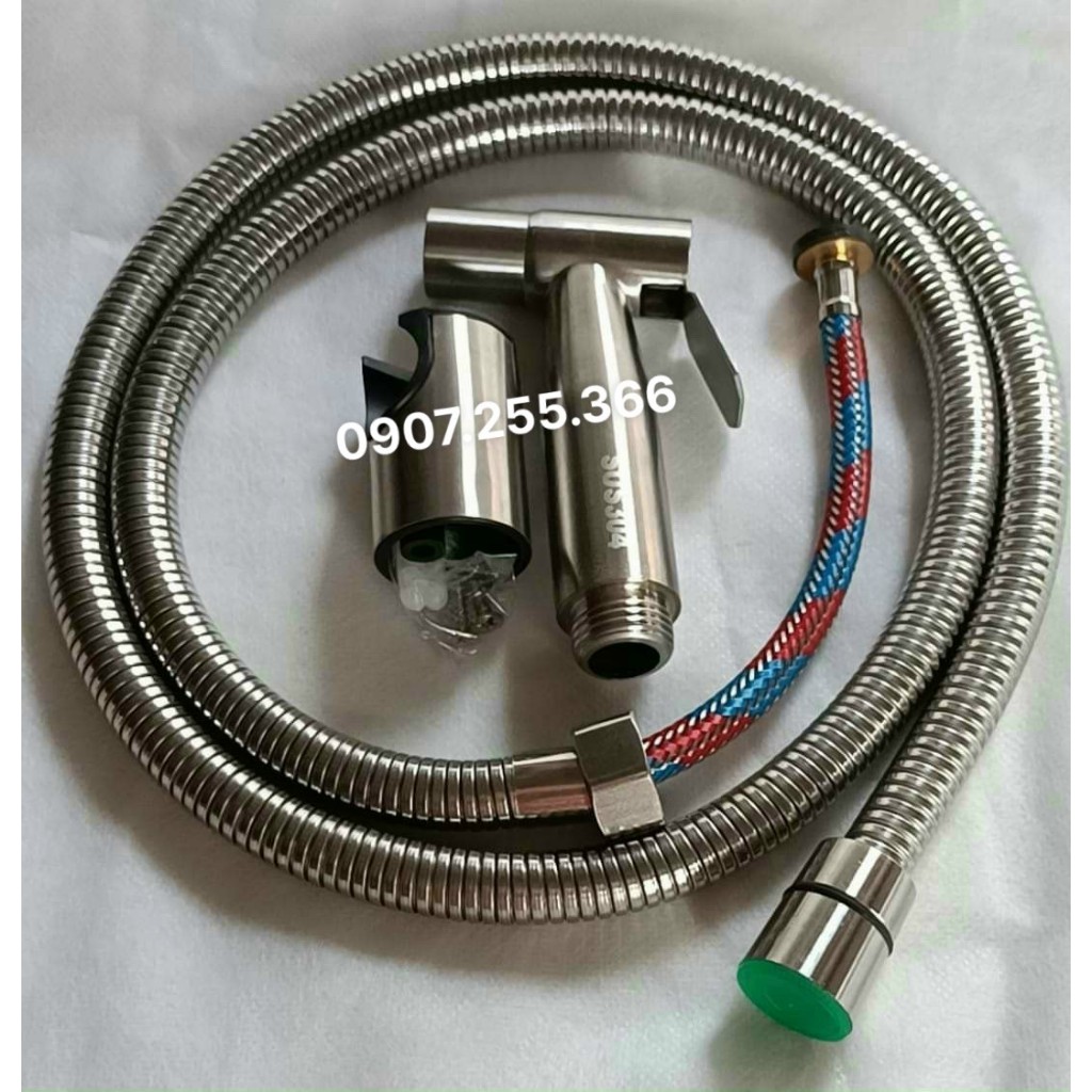 VÒI XỊT VỆ SINH DÂY BỐ 3 LỚP ASTOSI INOX 304 SIÊU MẠNH inox 304 cao cấp ...