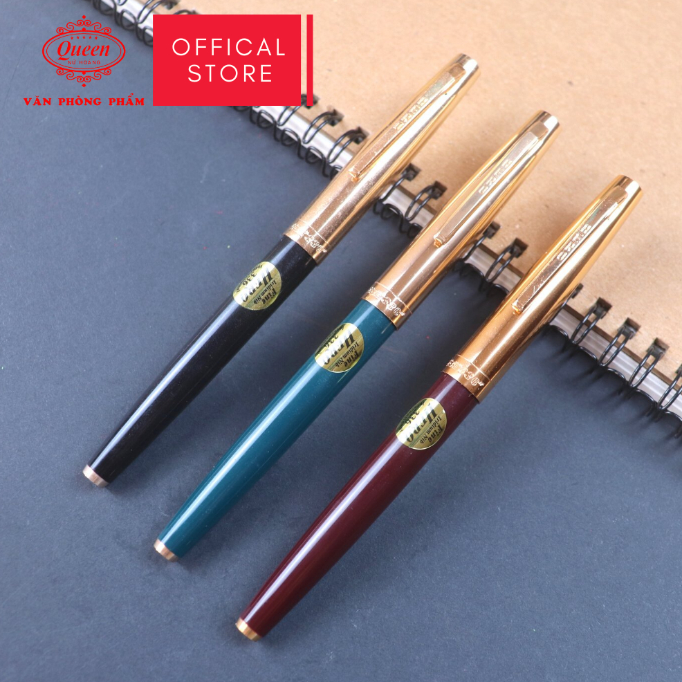 Bút Máy Hero 336 – Loại Tốt, Phiên Bản Quốc Tế, Nắp Xi Vàng Sang Trọng ...