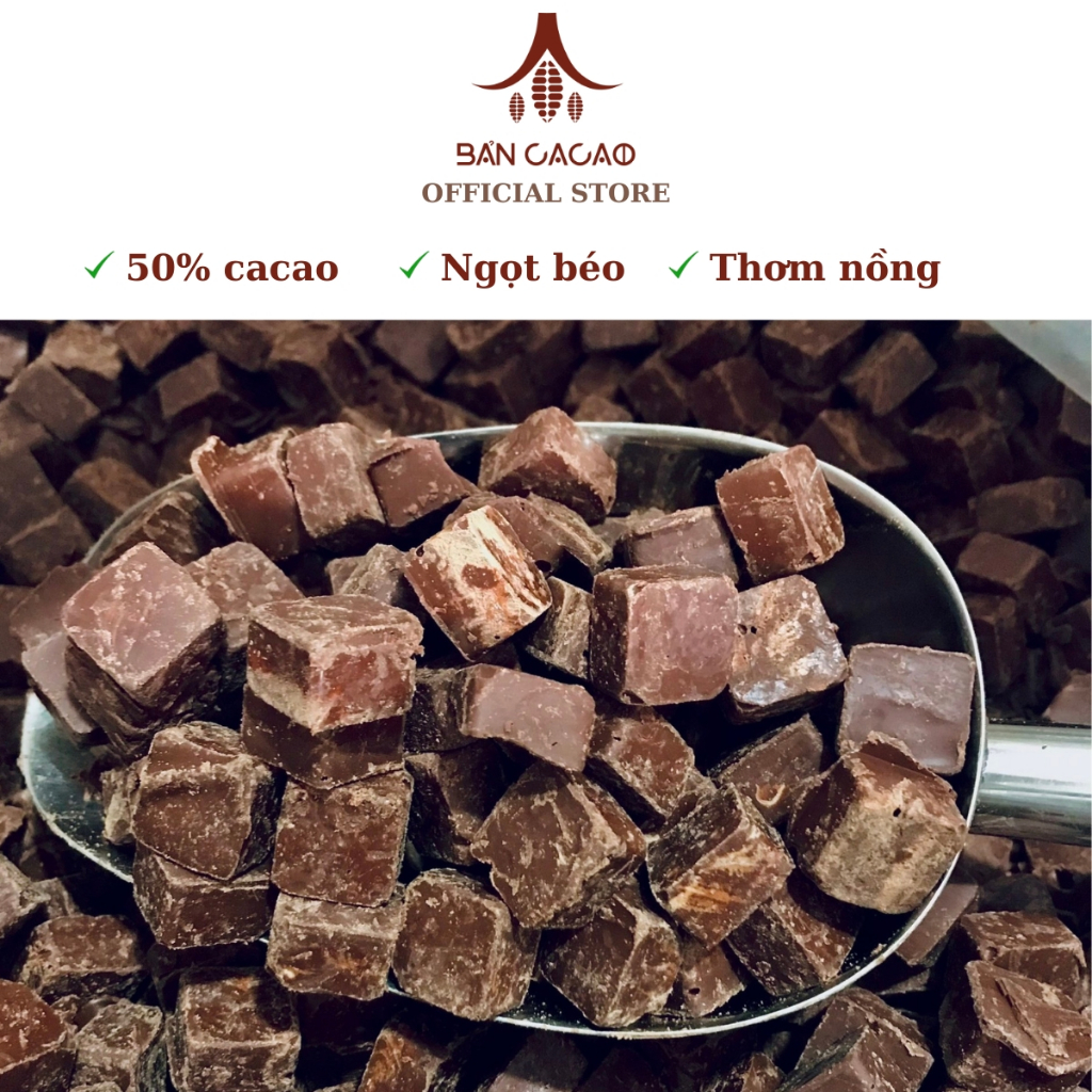 Socola Sữa cao cấp Bản cacao - Socola Việt Nam - Milk chocolate ...