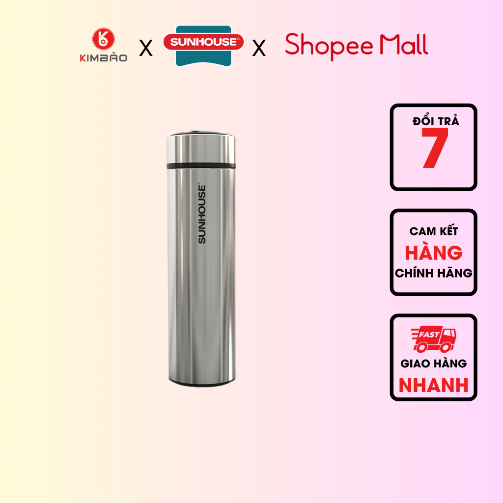 BÌNH GIỮ NHIỆT INOX 304 SUNHOUSE 450ML KS-TU450I CHÍNH HÃNG | Shopee Việt Nam
