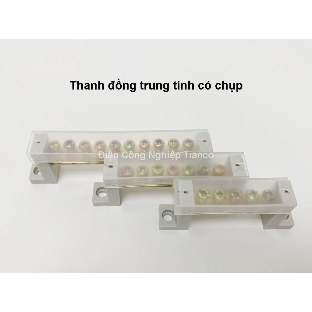 Cầu đấu trung tính cầu đấu tiếp địa cầu đấu mát 5P 7P 8P 10P 12P 15P có chụp - Bán buôn số lượng ...