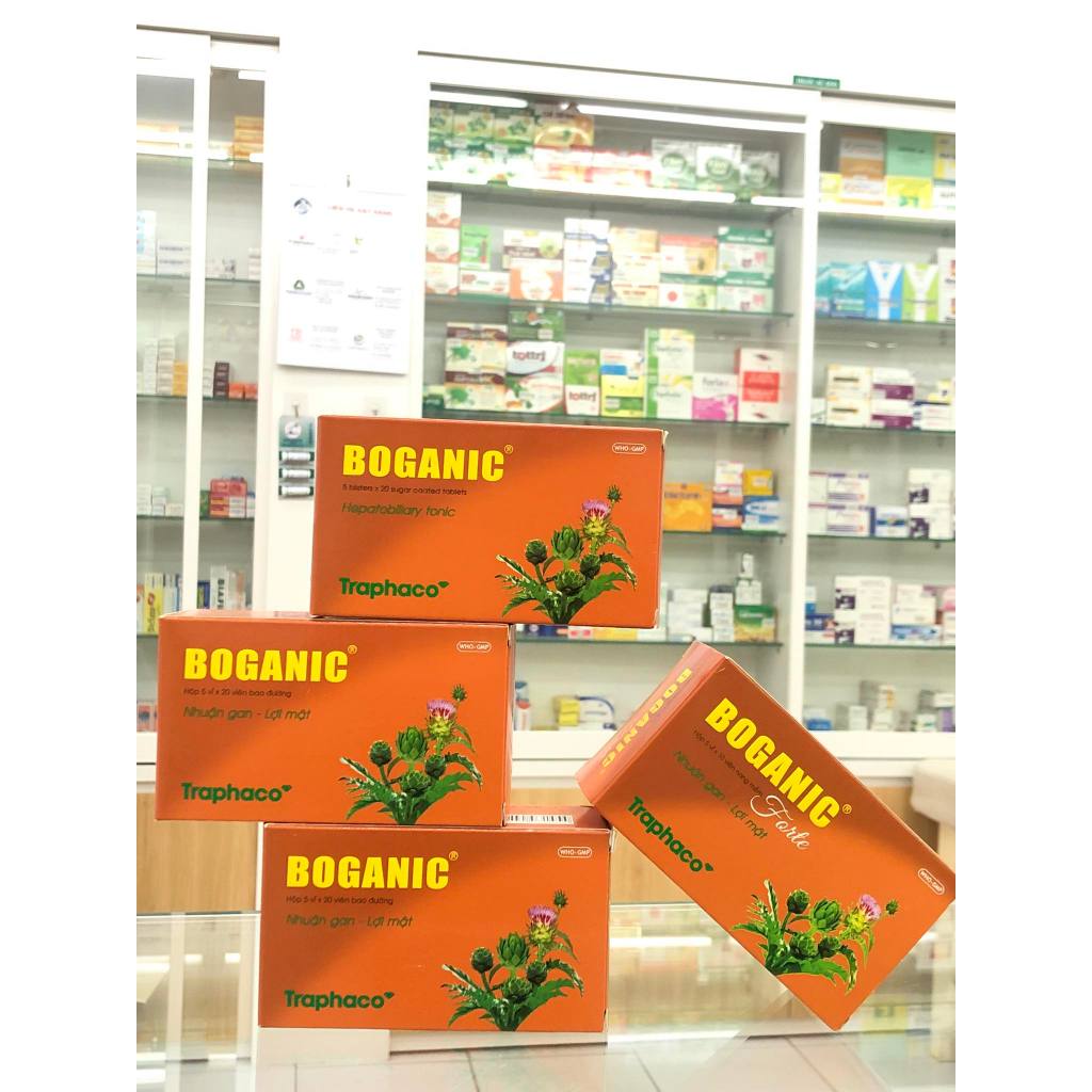 Bổ gan BOGANIC Traphaco - Mát gan giải độc tăng cường chức năng gan sản ...