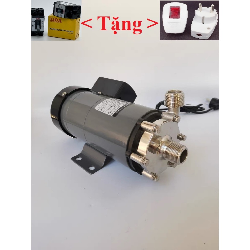 Máy Bơm Cấp Thực Phẩm MP-40RM (thép không rỉ) - Máy Bơm Chịu Nhiệt - Máy Bơm Bia - Công Suất 45 ...