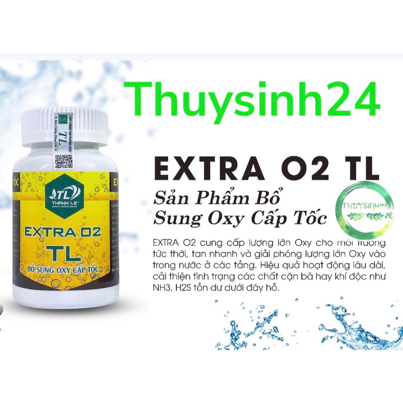 Oxi viên cấp tốc | Extra o2 TL Total Life - cung cấp nhanh oxy cho bể ...