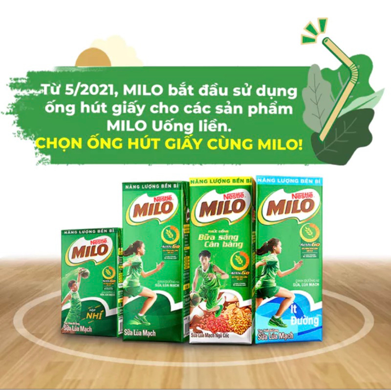 Vỉ Sữa milo 180ml | Shopee Việt Nam