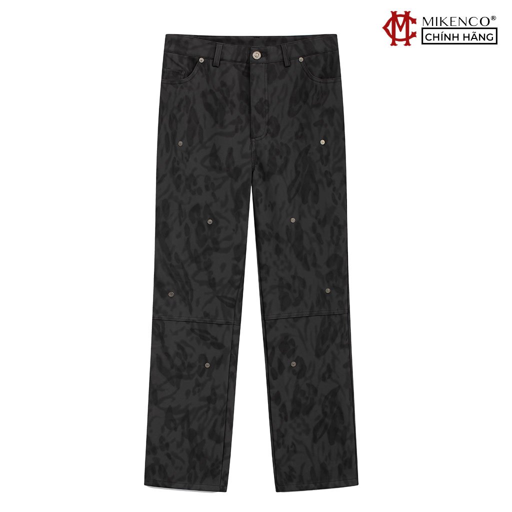 Quần dài nam MIKENCO Tumbled PU Trouser | Shopee Việt Nam